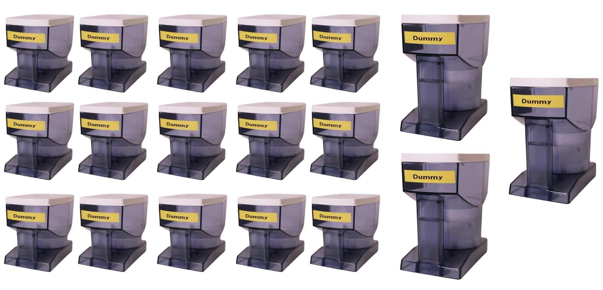 BD Rowa™ Dose Test Kit with 18 dummy canisters for common split tablet